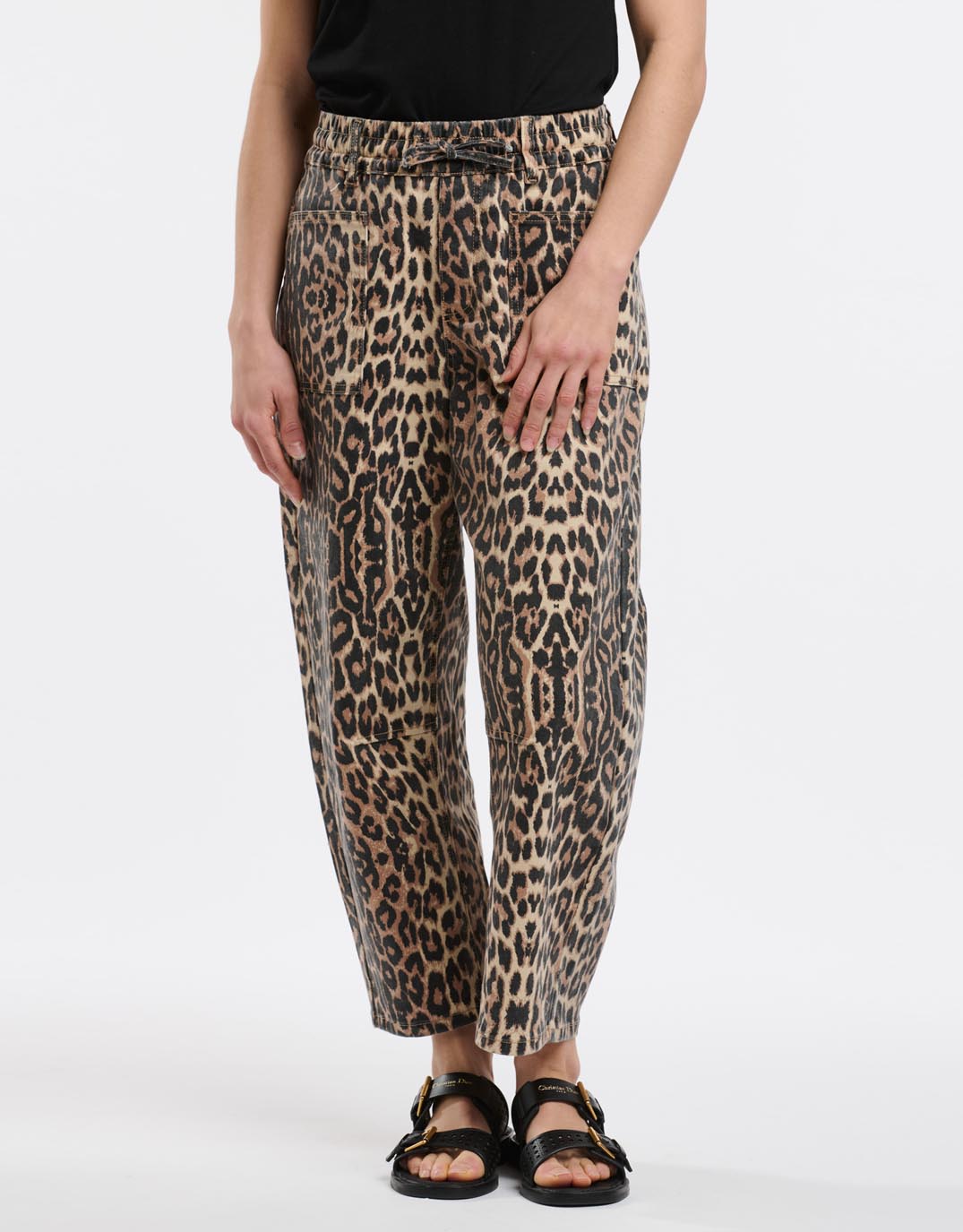 Leo Barrel Jeans - Leopard Print Monaco for Sale Online New Zealand ...