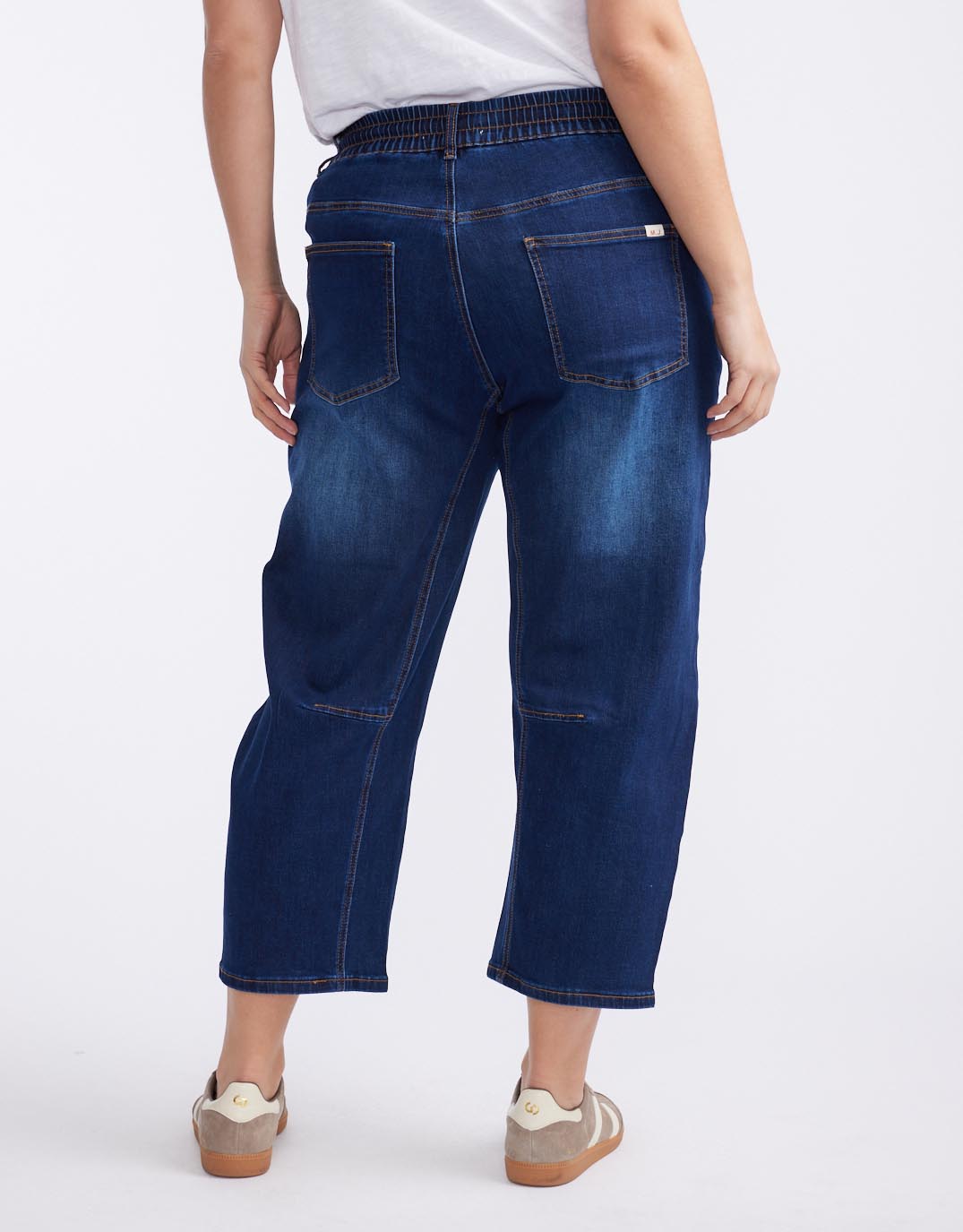 Buy Leo Barrel Jeans - Ink Monaco for Sale Online New Zealand | White & Co.