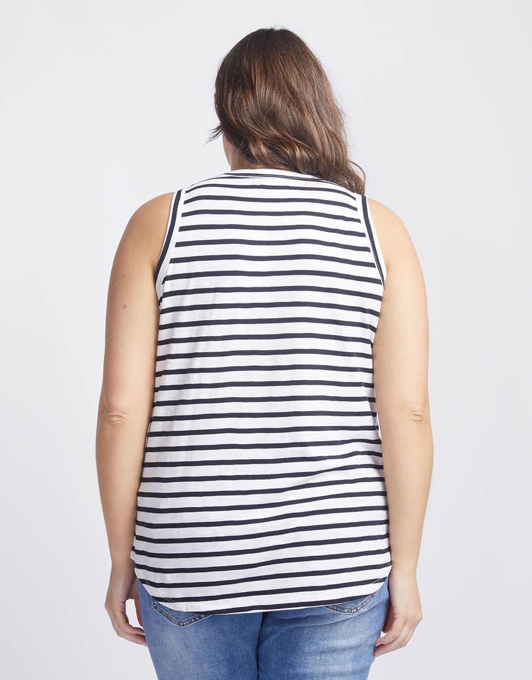 Buy Original Tank - Black/White Stripe White & Co. for Sale Online New ...
