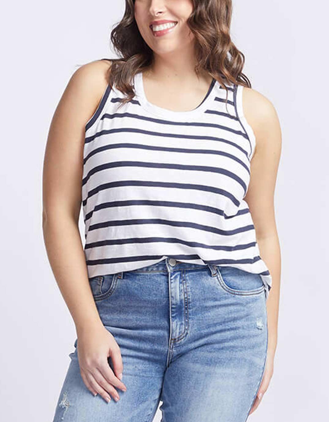 Buy Original Tank - Navy/ White Stripe White & Co. for Sale Online New ...